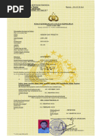 Bagi Format SKCK | PDF