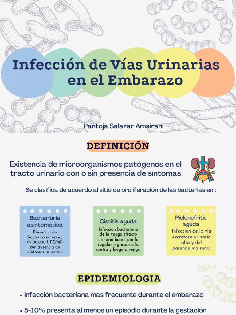 IVU en el embarazo | PDF | Infección del tracto urinario | Enfermedades ...
