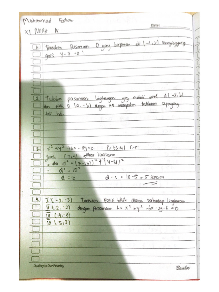 Muhammad Farhan Xi Mipa A | PDF