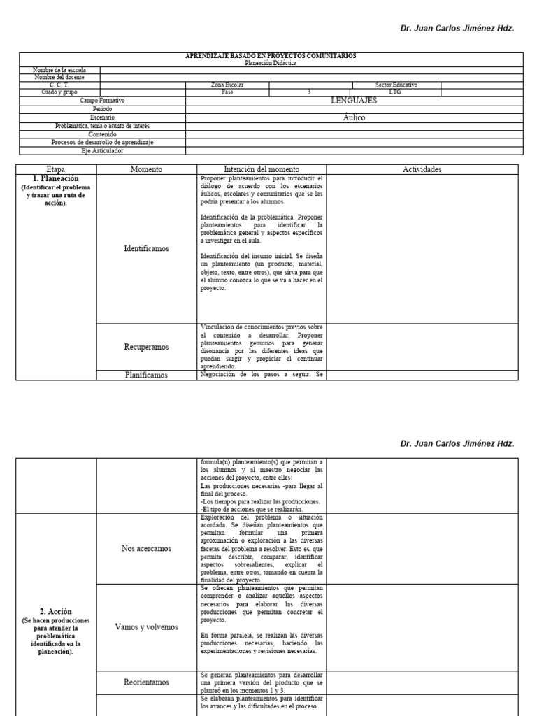 Formatos Planeación Fase 3 | PDF | Evaluación | Aprendizaje Formatos Planeación Fase 3 | PDF | Evaluación | Aprendizaje
