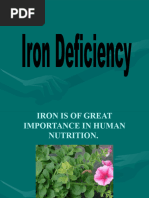 Ganzoni Equation For Iron Deficiency Anemia | PDF | Anemia | Iron