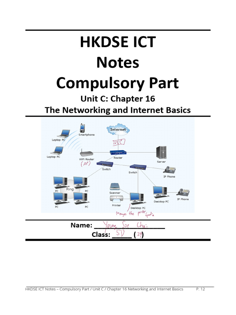 Unit C Chapter 16 Computer Network Pdf Computer Network Server Computing