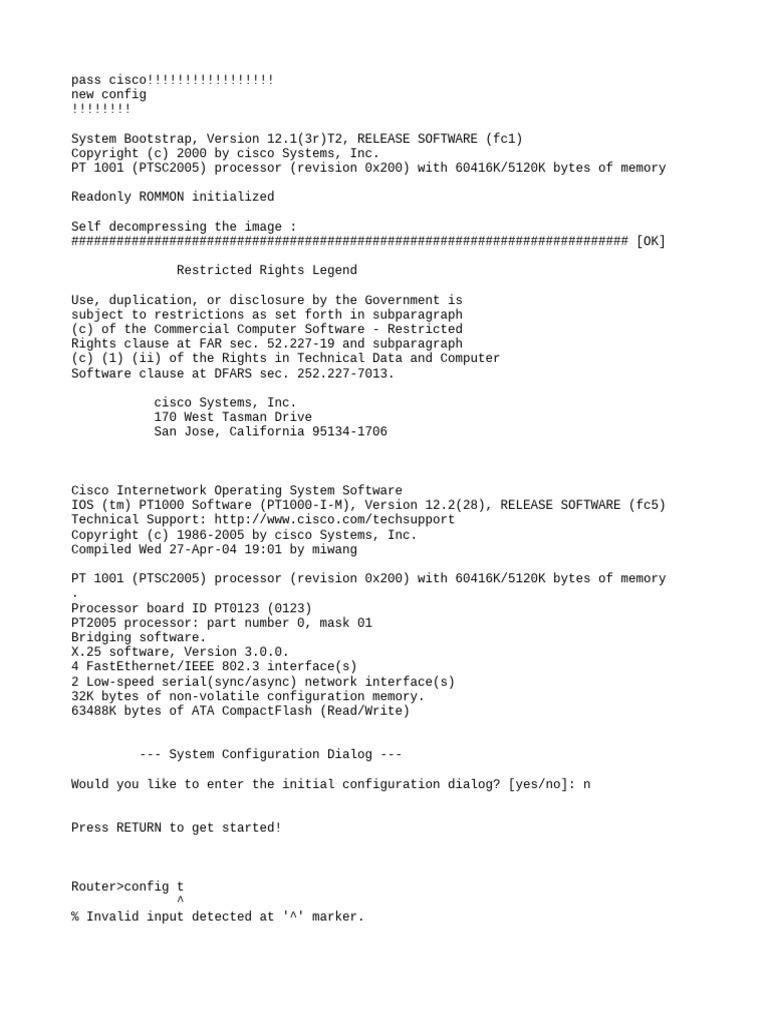 do copy run | PDF | Computer Networking | Computer Architecture