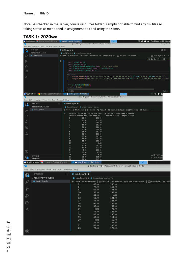 Assignment Edited | PDF | Regression Analysis | Coefficient Of Determination