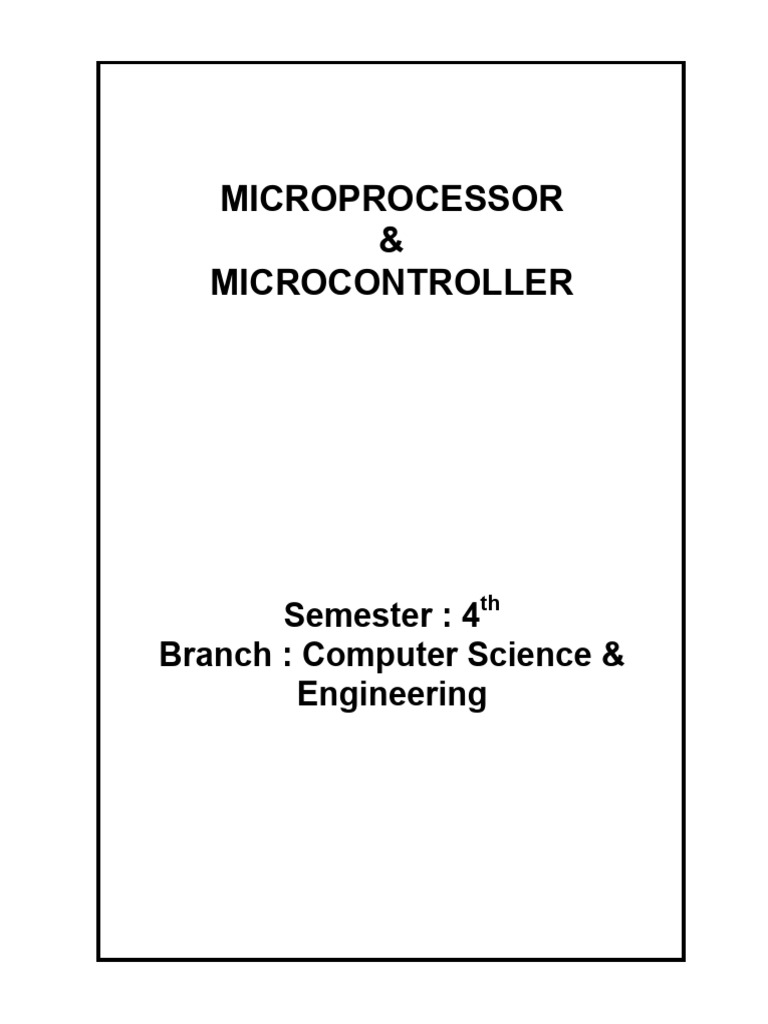 Wa0000. | PDF | Central Processing Unit | Microcomputers