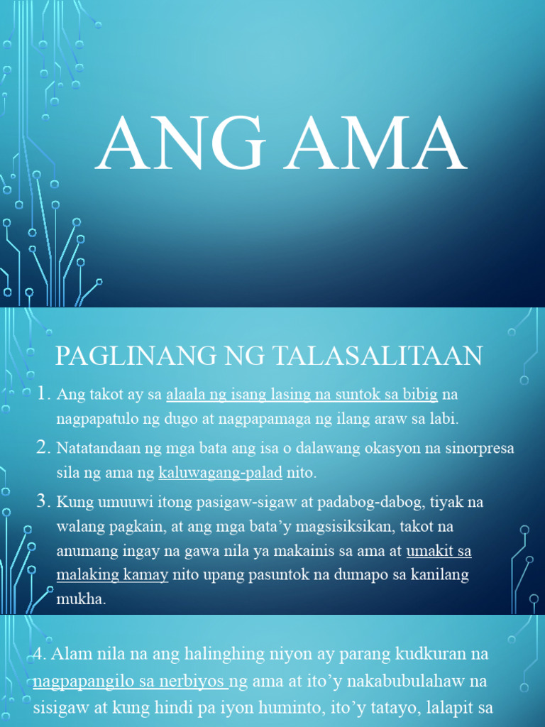 Ang Ama | PDF