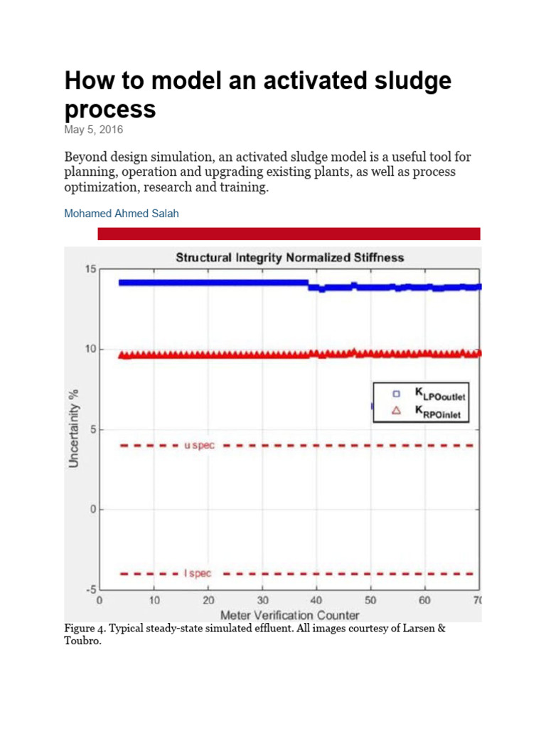 How To Model An Activated Sludge Process | PDF | Environmental Issues ...