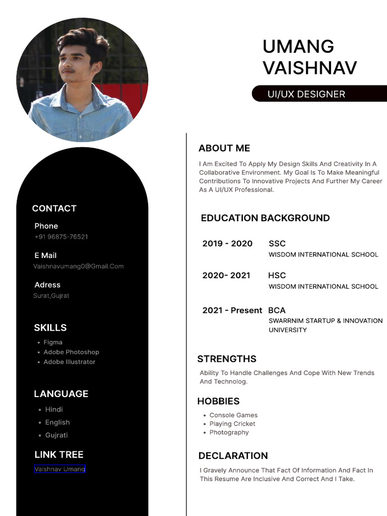 resume and certificate | PDF