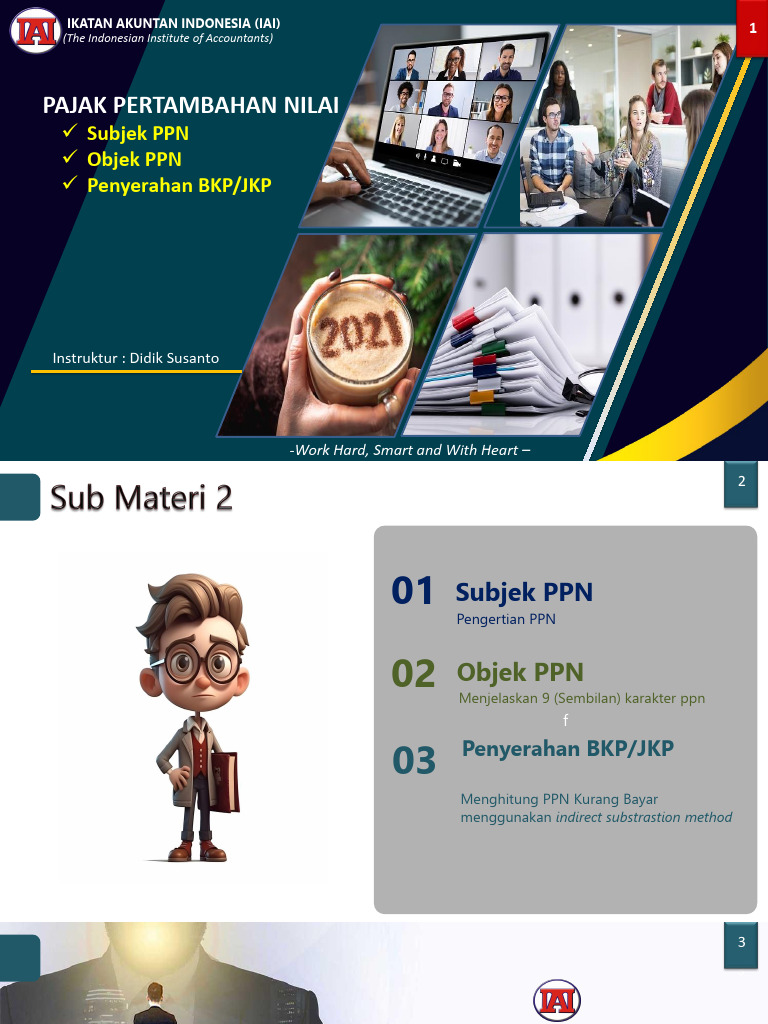 02 Subjek, Objek PPN Dan Penyerahan BKP JKP | PDF | Pengelolaan Keuangan & Uang