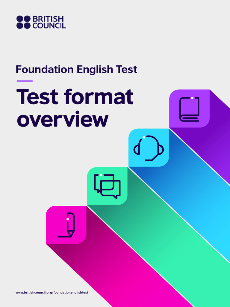 Foundation English Test Format Overview | PDF | English Language | Question