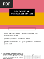 Illustrating The Rectangular Coordinate System and Its Uses: Grade 8 ...