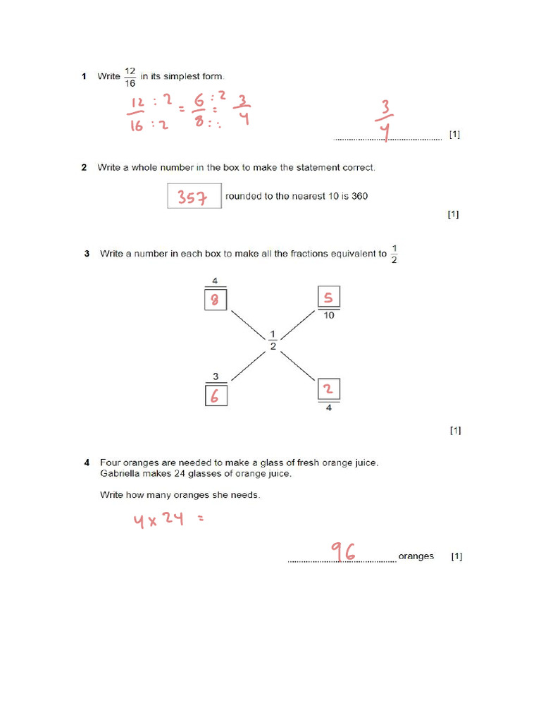 Checkpoint Past Paper 2021 Paper 2 April | PDF
