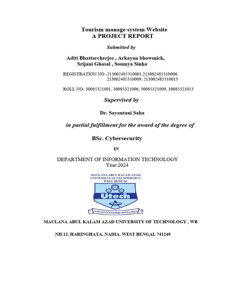 Major Project Report | PDF | User (Computing) | Password