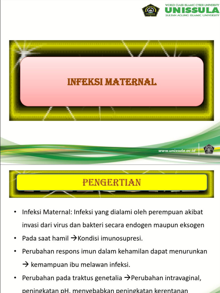 Infeksi Maternal | PDF