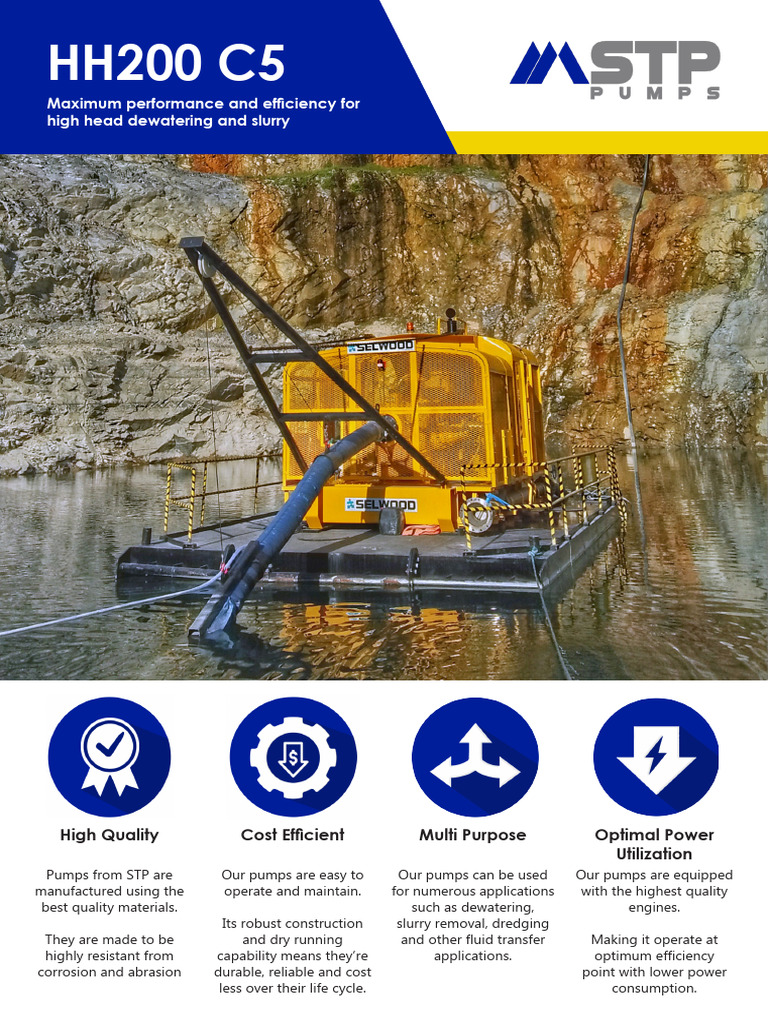 STP Pumps HH200C5 | PDF | Pump | Mechanical Engineering