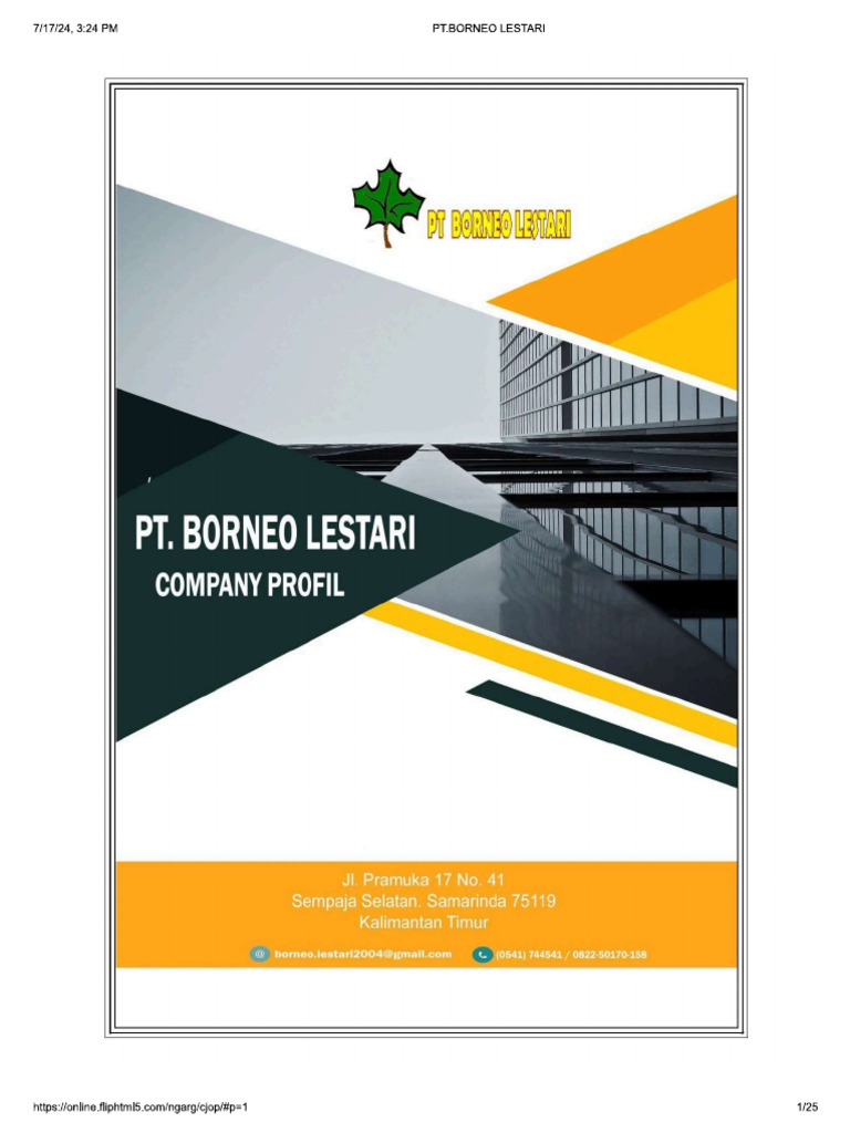 PT Borneo Lestari | PDF