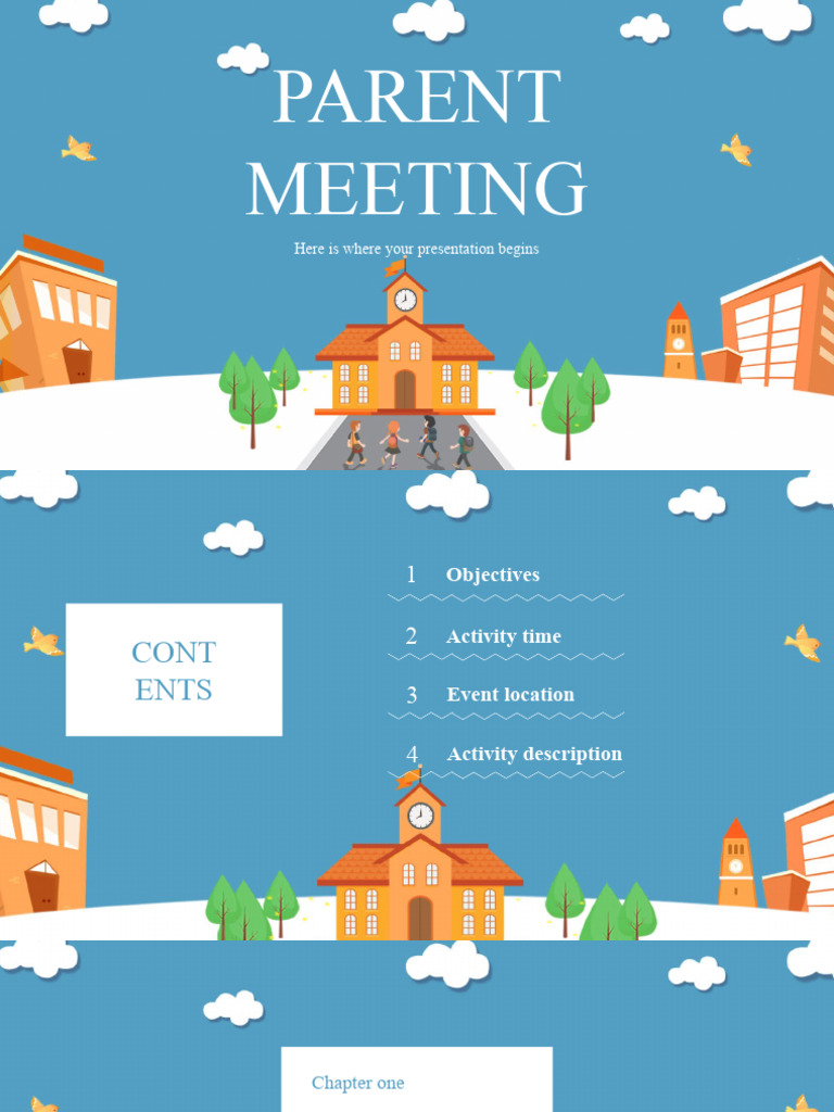 Template Parent Meeting | PDF | Printing | Computing