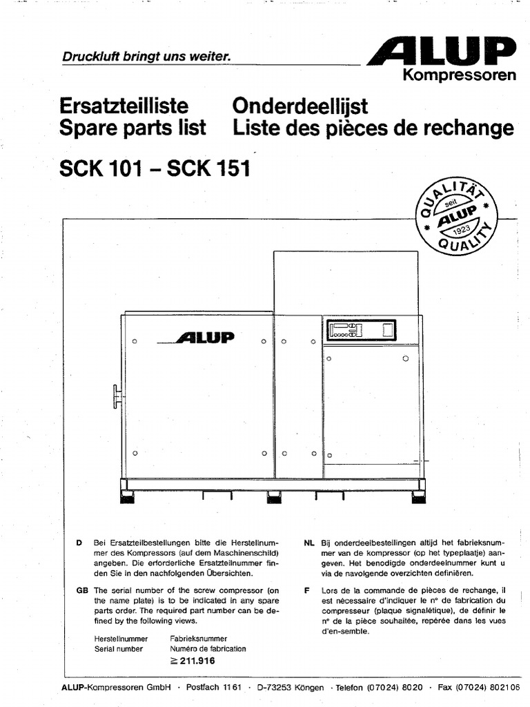 Alup, Abac - SCK 101-151 Ab 211916 | PDF