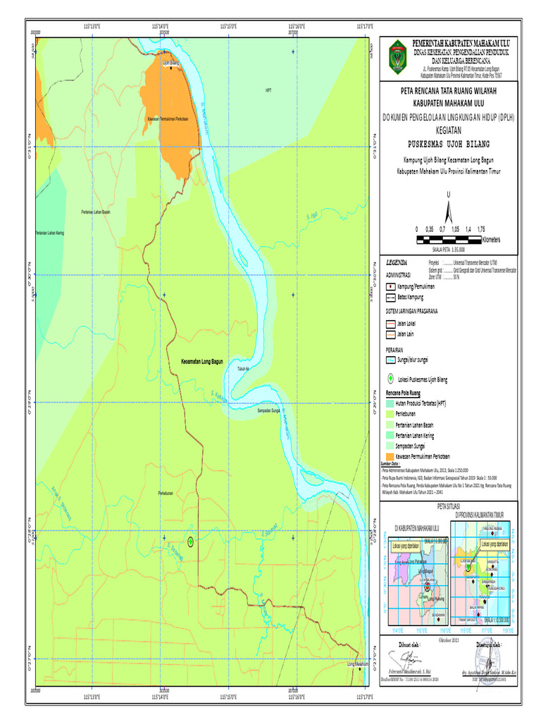 Peta RTRW Kabupaten | PDF