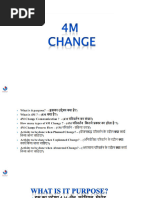 4M Change Control Management Sheet | PDF | Production And Manufacturing ...
