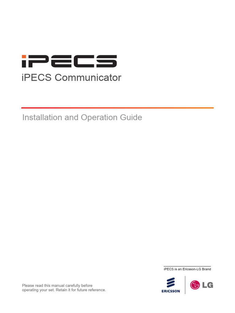 IPECS Communicator - ENG - iOS Feb.5th 2013 | PDF | Ios | Session ...