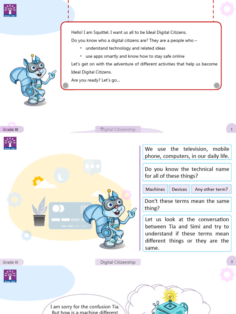 Understanding Digital Citizenship for Kids | PDF | Computer Hardware ...