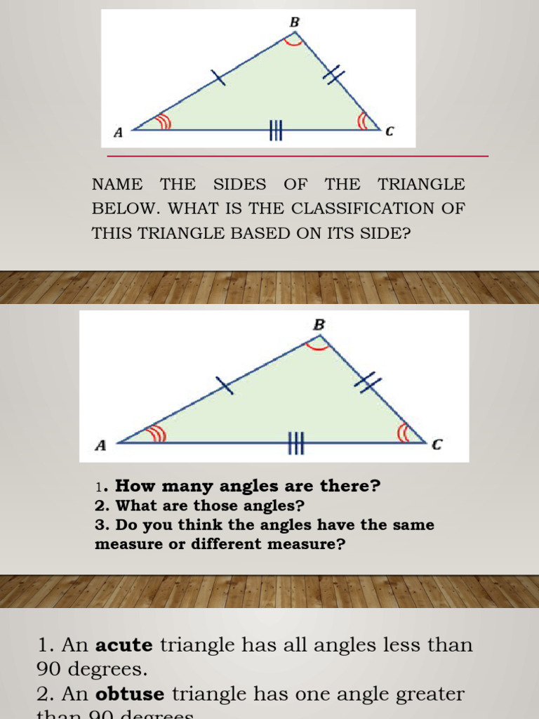 Math 4 Classification of Triangles | PDF | Foreign Language Studies ...