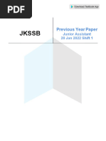 JKSSB SI Telecom Syllabus | PDF
