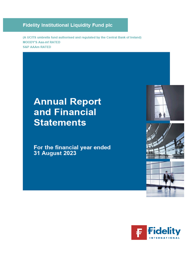 Fidelity Institutional Liquidity Fund Report 2023 | PDF | Money Market ...