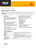 Sikacrete®-211 SCC Plus Data Sheet | PDF | Concrete | Materials