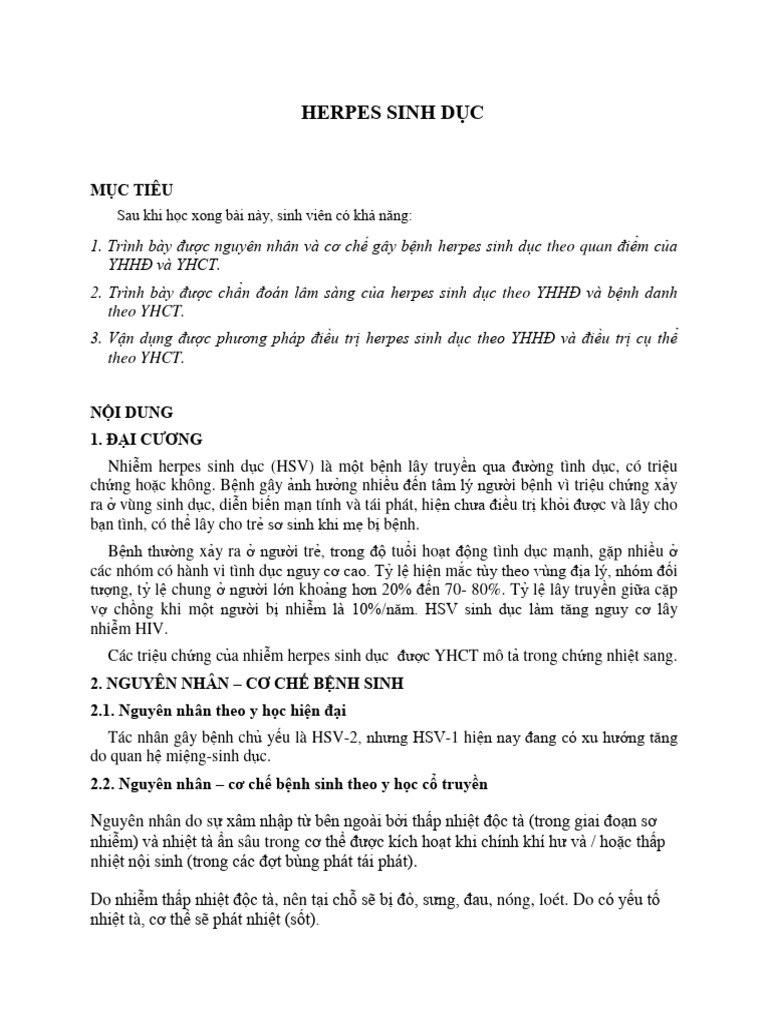 Herpes Sinh D C | PDF
