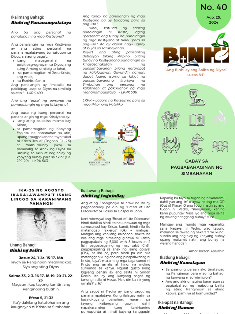 BINHI 40 Ordinary.21 | PDF