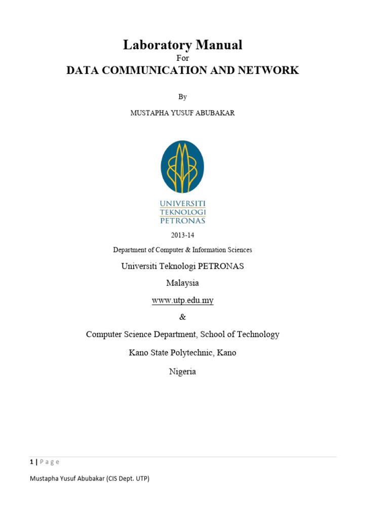 Data Communication Pdf Computer Network Network Switch