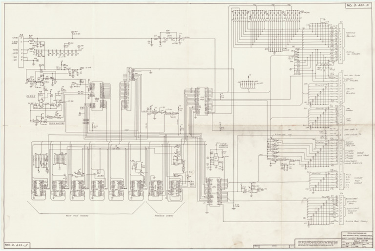 Stern 1979 Trident MPU Control Board Schematic Dated 9 22 77 | PDF