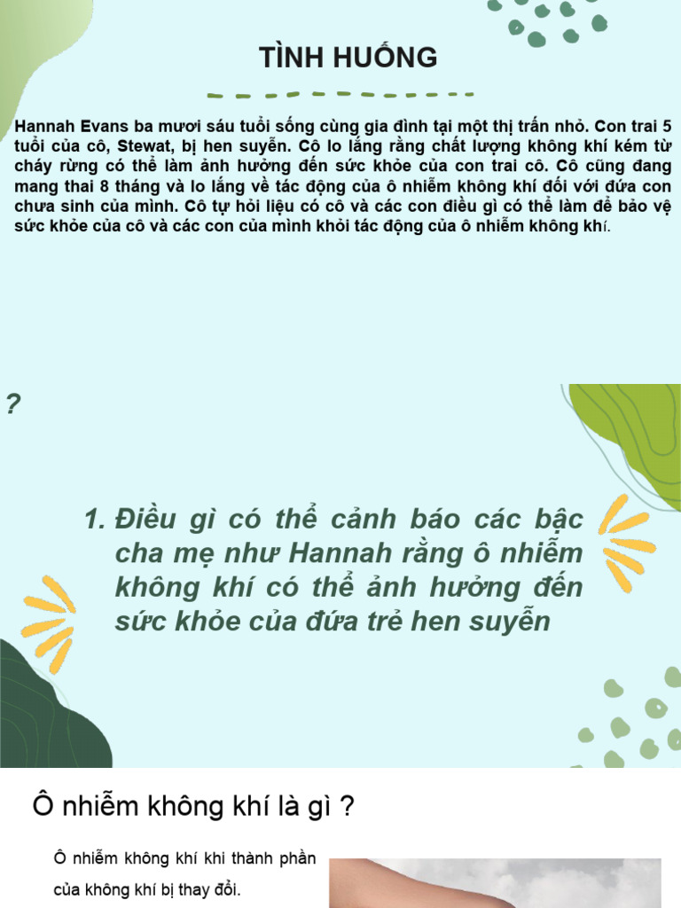 TÌNH HUỐNG SKMT | PDF