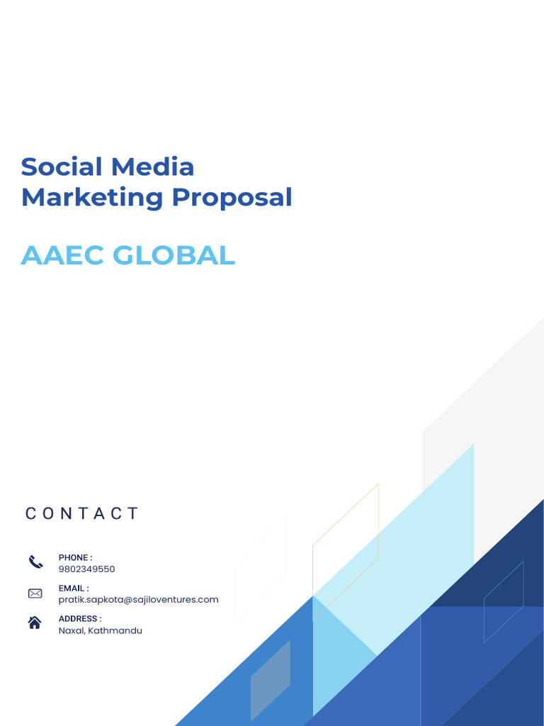 Proposal For Aaec Global | PDF | Popular Culture & Media Studies ...
