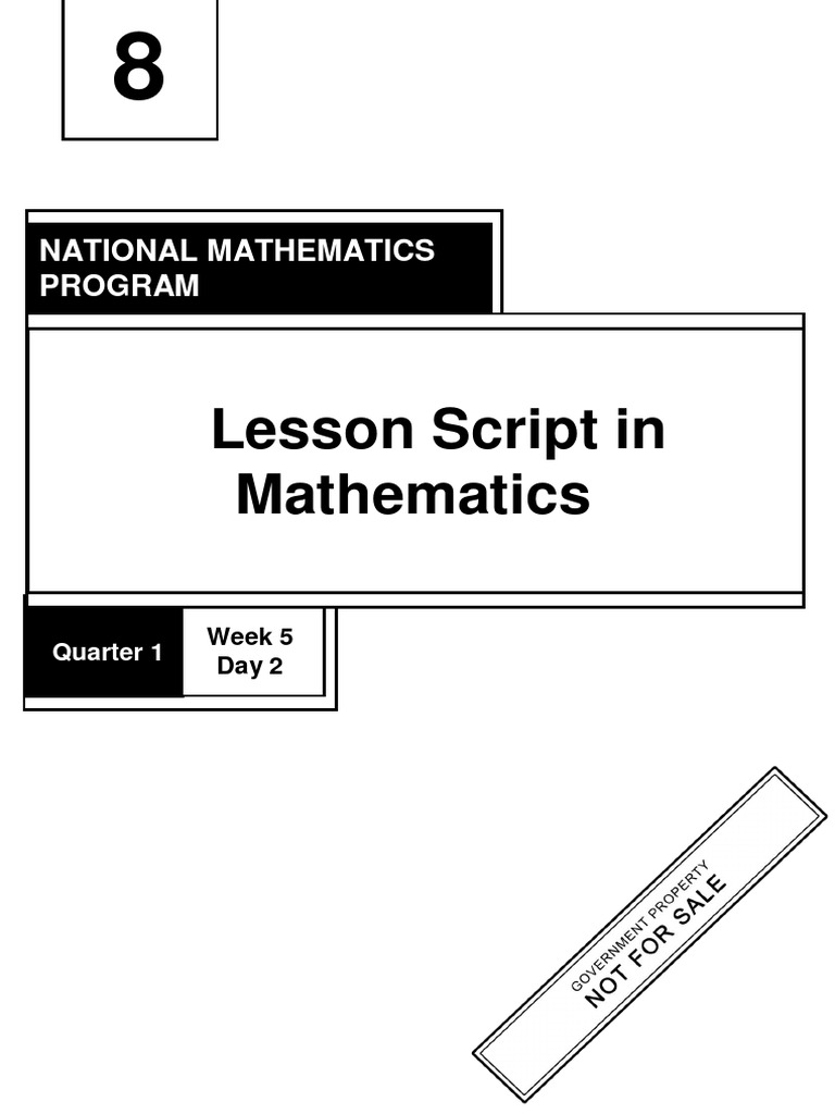 2024-LS2-G8 NMP Mathematics Q1 W5 D2 | PDF | Copyright | Intellectual Property