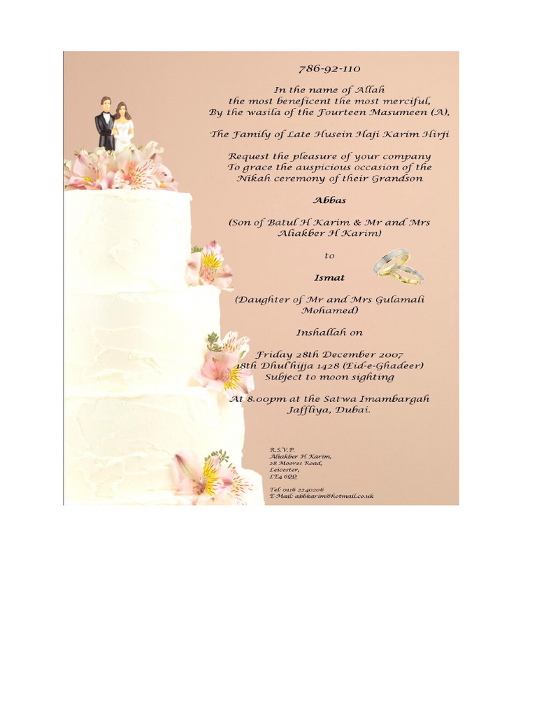 INVITATION | PDF