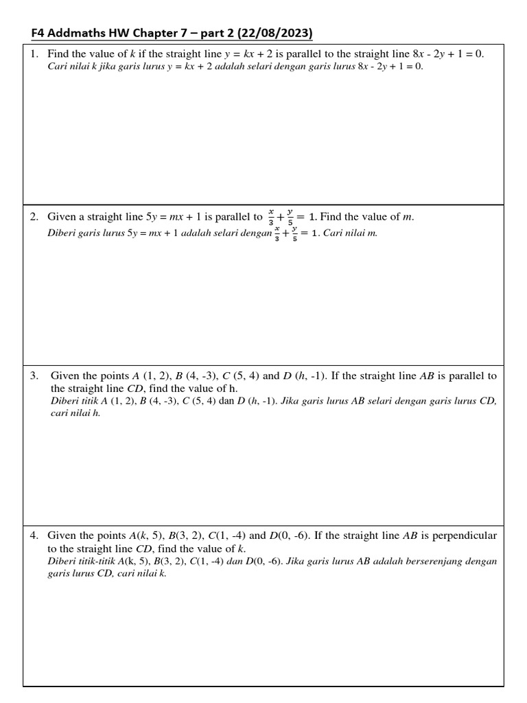 F4 AM HW Chap 7 Part 2 | PDF