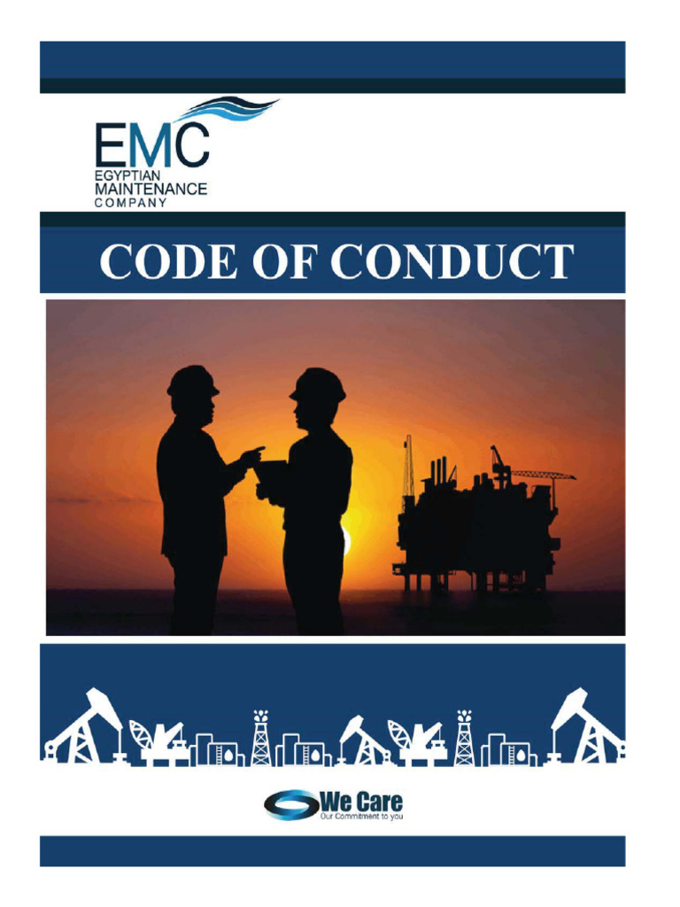 EMC Code of Conduct 24 - 3 - 2019 | PDF | Corporate Social Responsibility | Economies