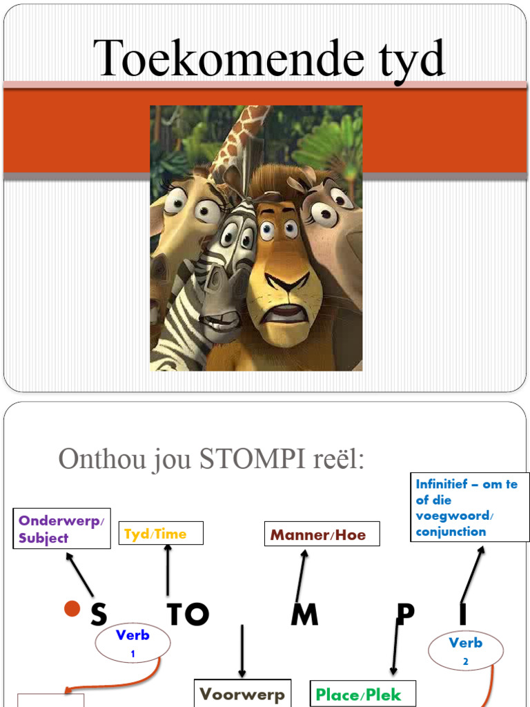 Toekomende Tyd | PDF