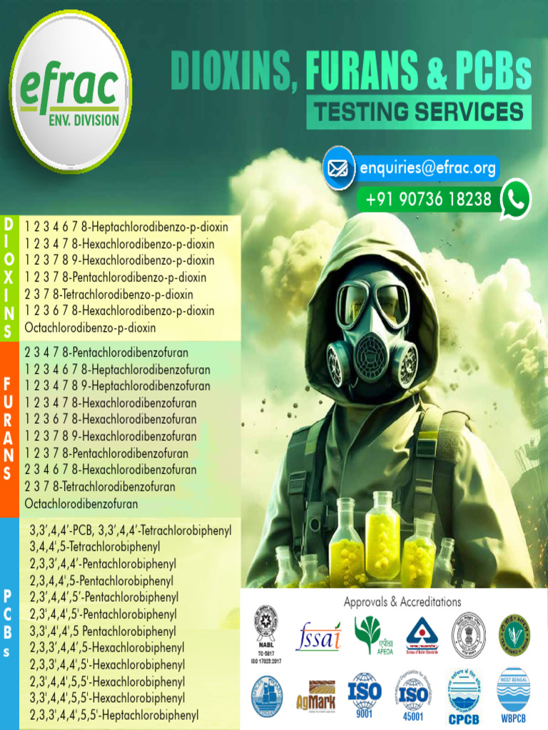 EFRAC Dioxin Furans PCBs Testing | PDF