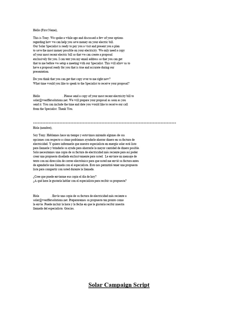 Follow Up Script-Fernando | PDF | Physical Quantities | Electric Power