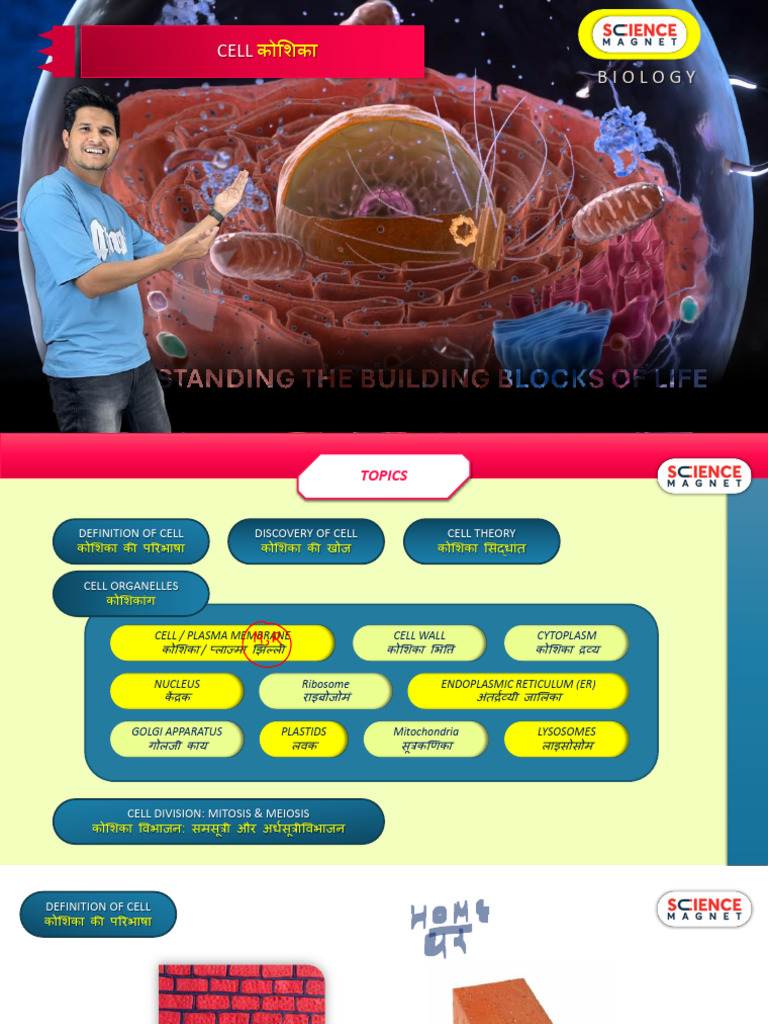 Cell Part 1 Notes | PDF