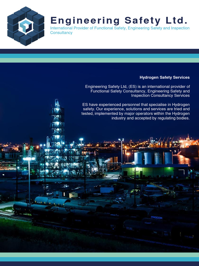 Hydrogen Safety Consulting Services | PDF | Reliability Engineering | Risk