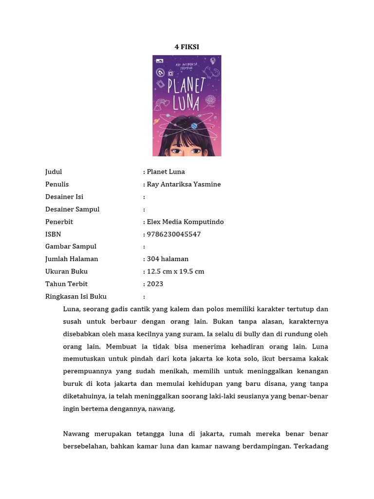 Fiksi Dan Non Fiksi | PDF
