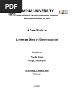Electrical Safety Incident Case Study | PDF
