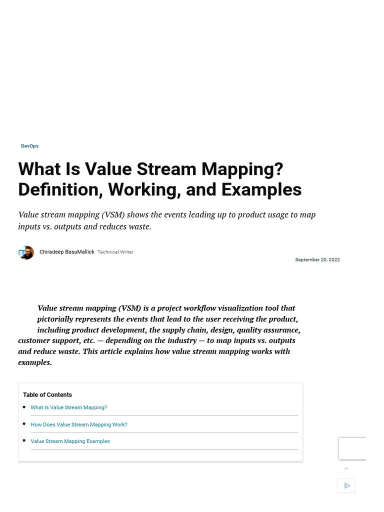 Value Stream Maps Explained With Examples | PDF | Information | Business