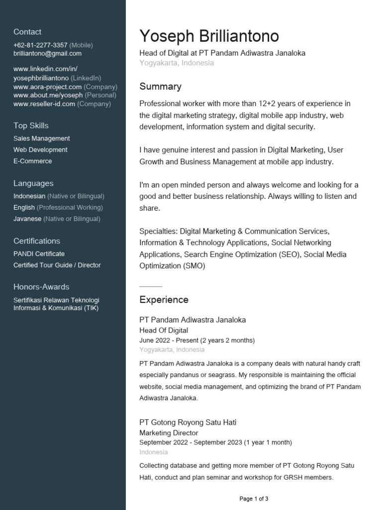 MyProfile-05.07.2024 | PDF | Digital Marketing | World Wide Web