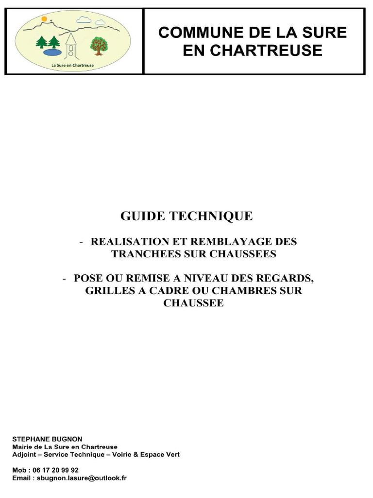 GUIDE TECHNIQUE DES TRANCHEES LA SURE EN CHARTREUSE 2020 - Compressed | PDF